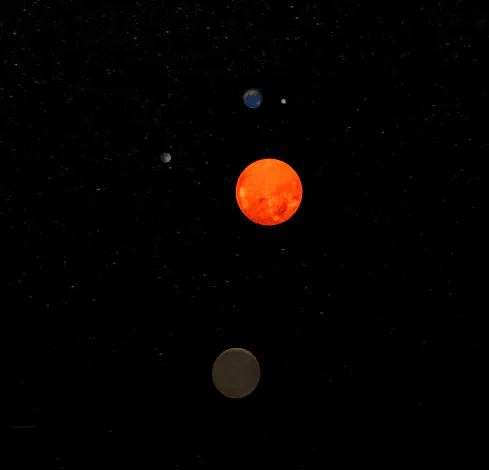 Planetary System with Three.js | Eleonora Chitti